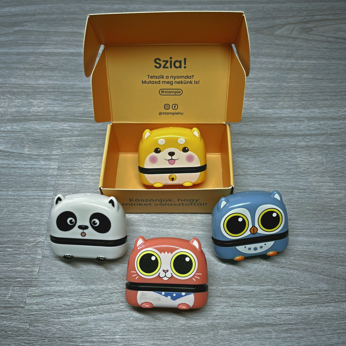 Stampie - Egyedi Ruhajelölő Pecsét